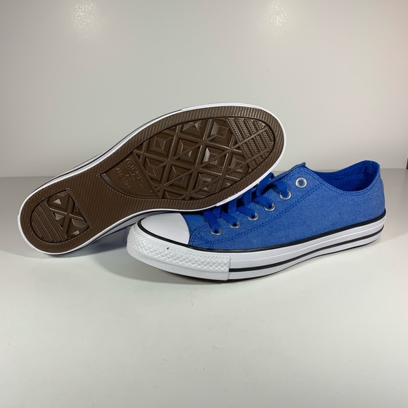 Converse | Shoes | Converse Chuck Taylor Blue Low Top Brand New | Poshmark